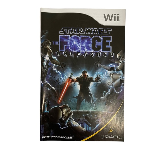 Star Wars | Other | Star Wars The Force Unleashed Nintendo Wii 208 ...